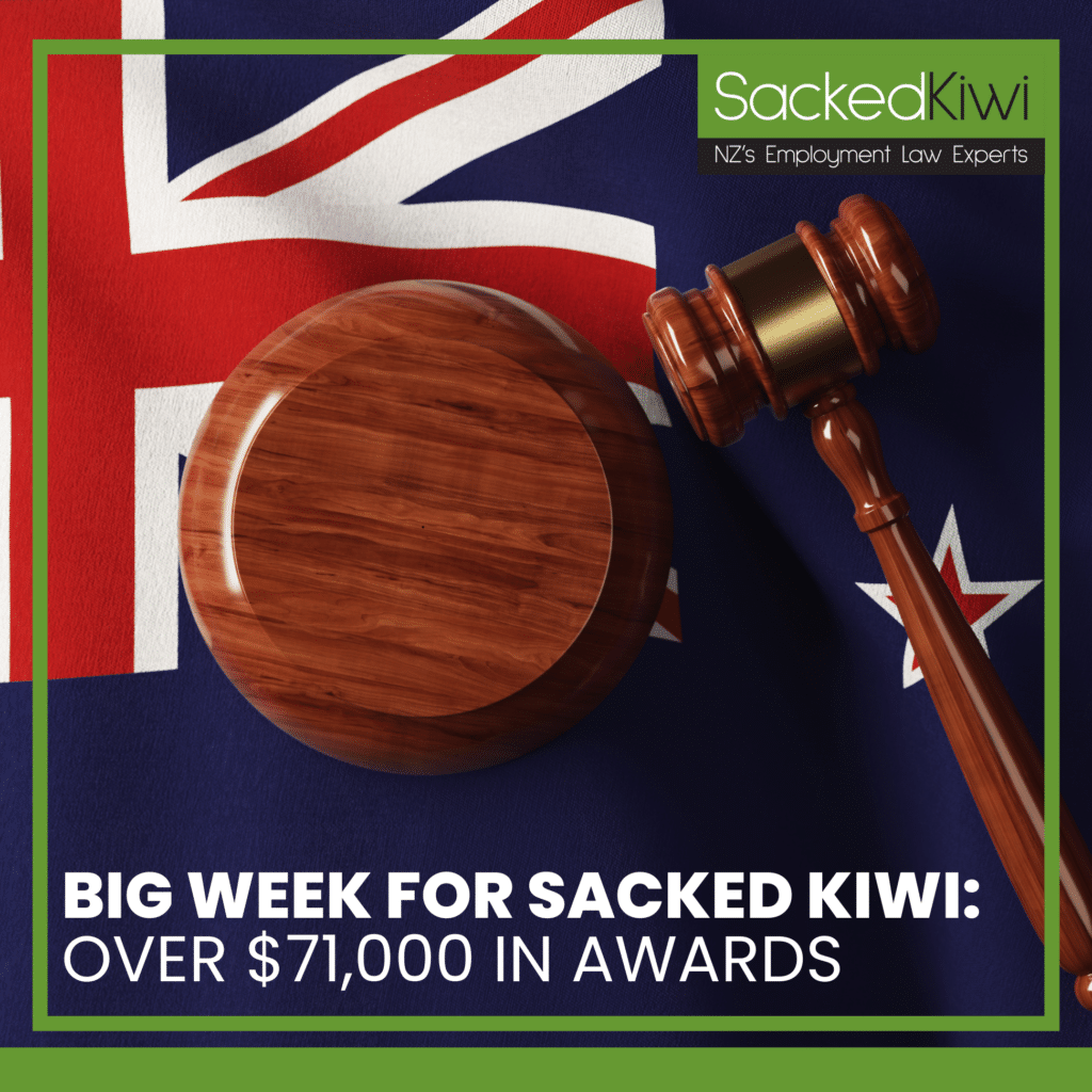 Big Week for Our Clients: Over $71,000 in Awards - Sacked Kiwi