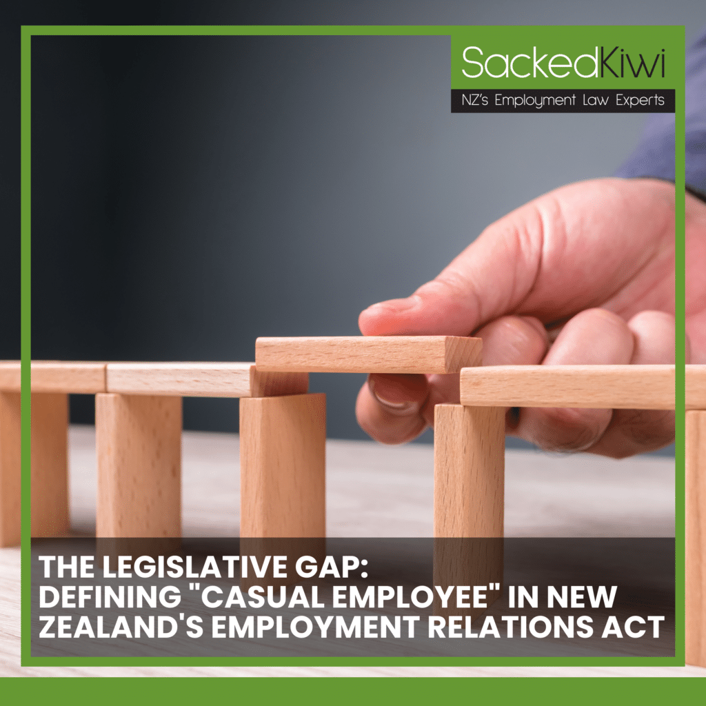 The Legislative Gap: Defining "Casual Employee" in New Zealand's ...