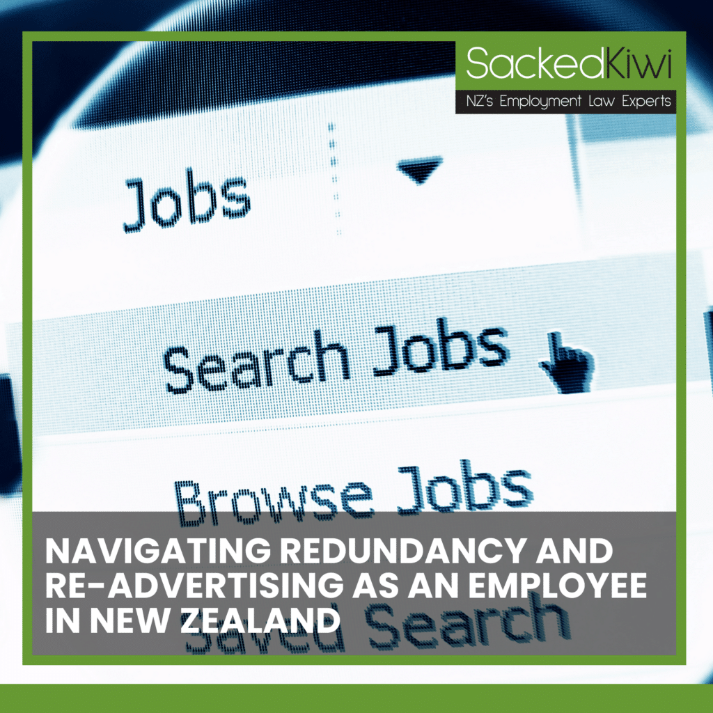 Know Your Rights: Navigating Redundancy and Re-advertising as an Employee in New Zealand ...